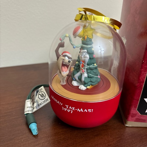 Holiday | Vintage Taz Hallmark Ornament Looney Tunes Merry Tazmas 1997 ...